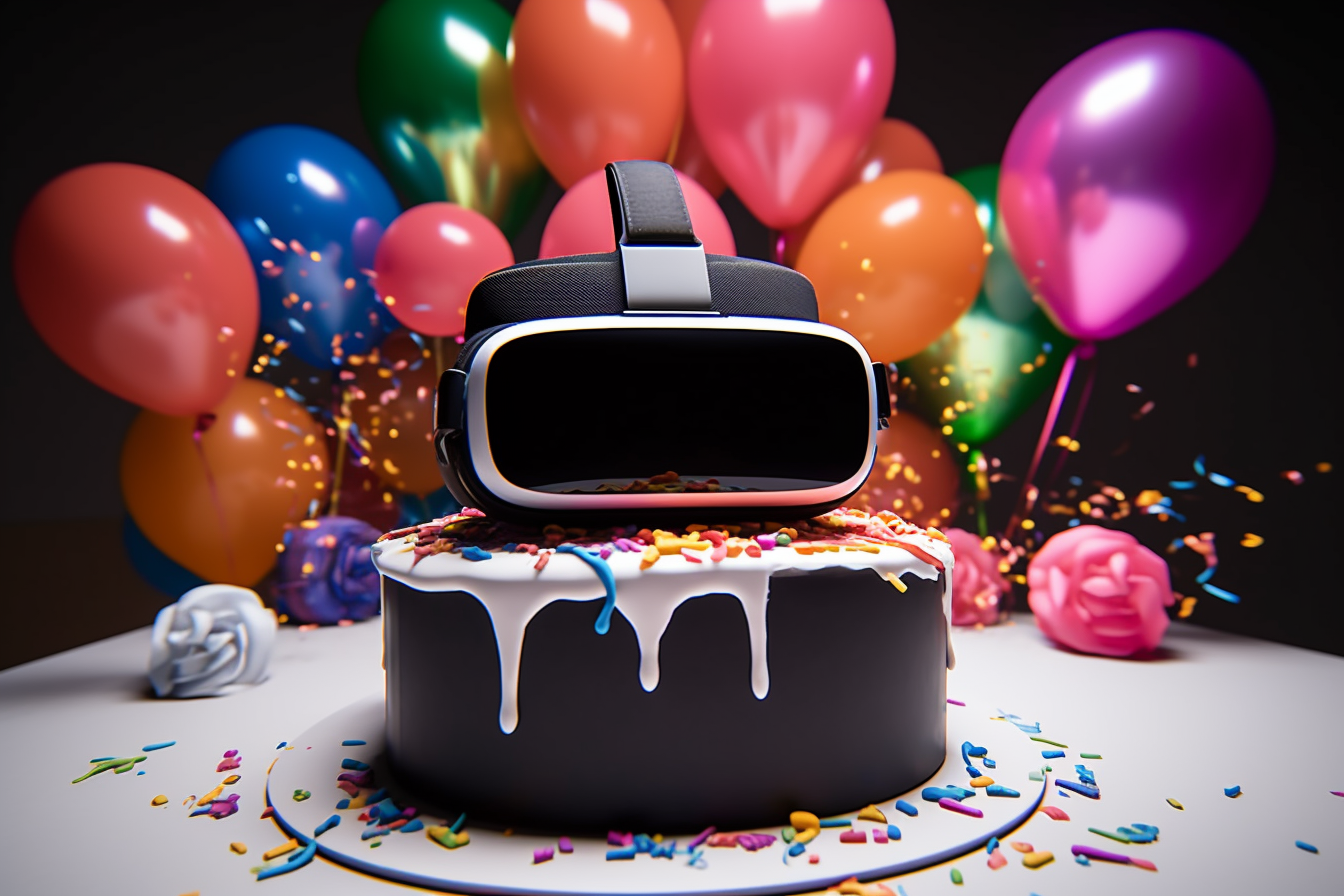 Virtual birthday party store